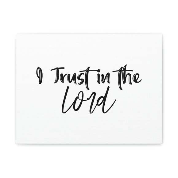 Express Your Love Gifts | Art | Scripture Sign I Trust In The Lord ...